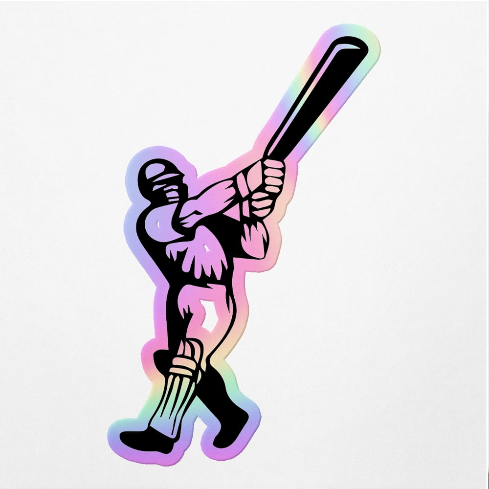 Vinyl Stickers Decals Of Cricket S Illustration - Apply On Any Smooth ...