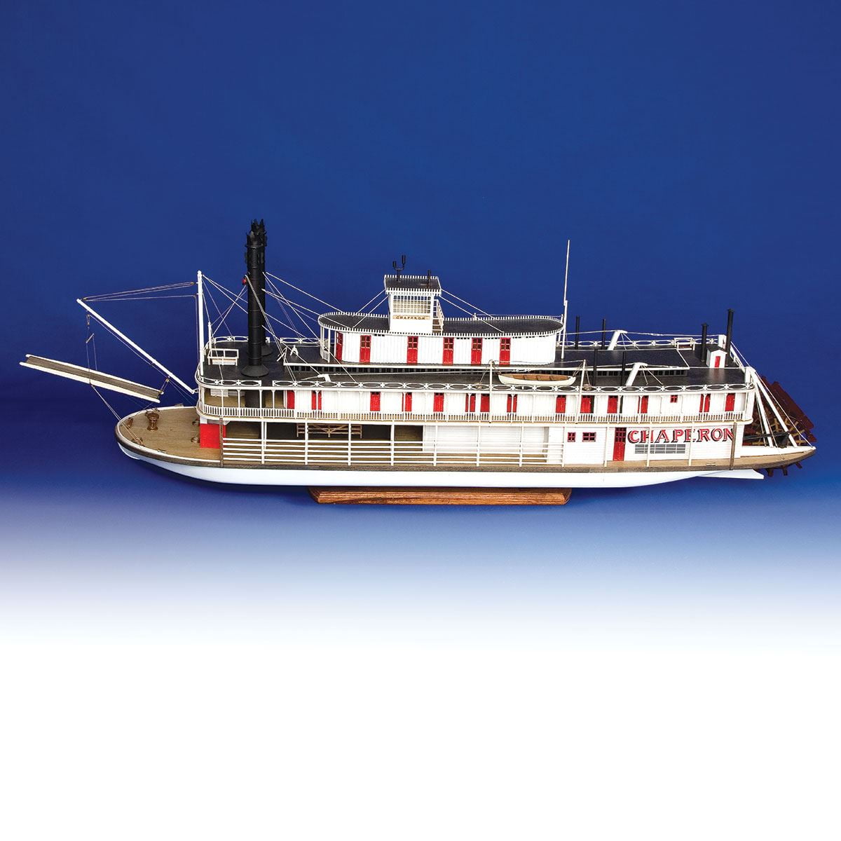 Model Shipways CHAPERON STERNWHEEL STEAMER 1:48 SCALE - Walmart.com