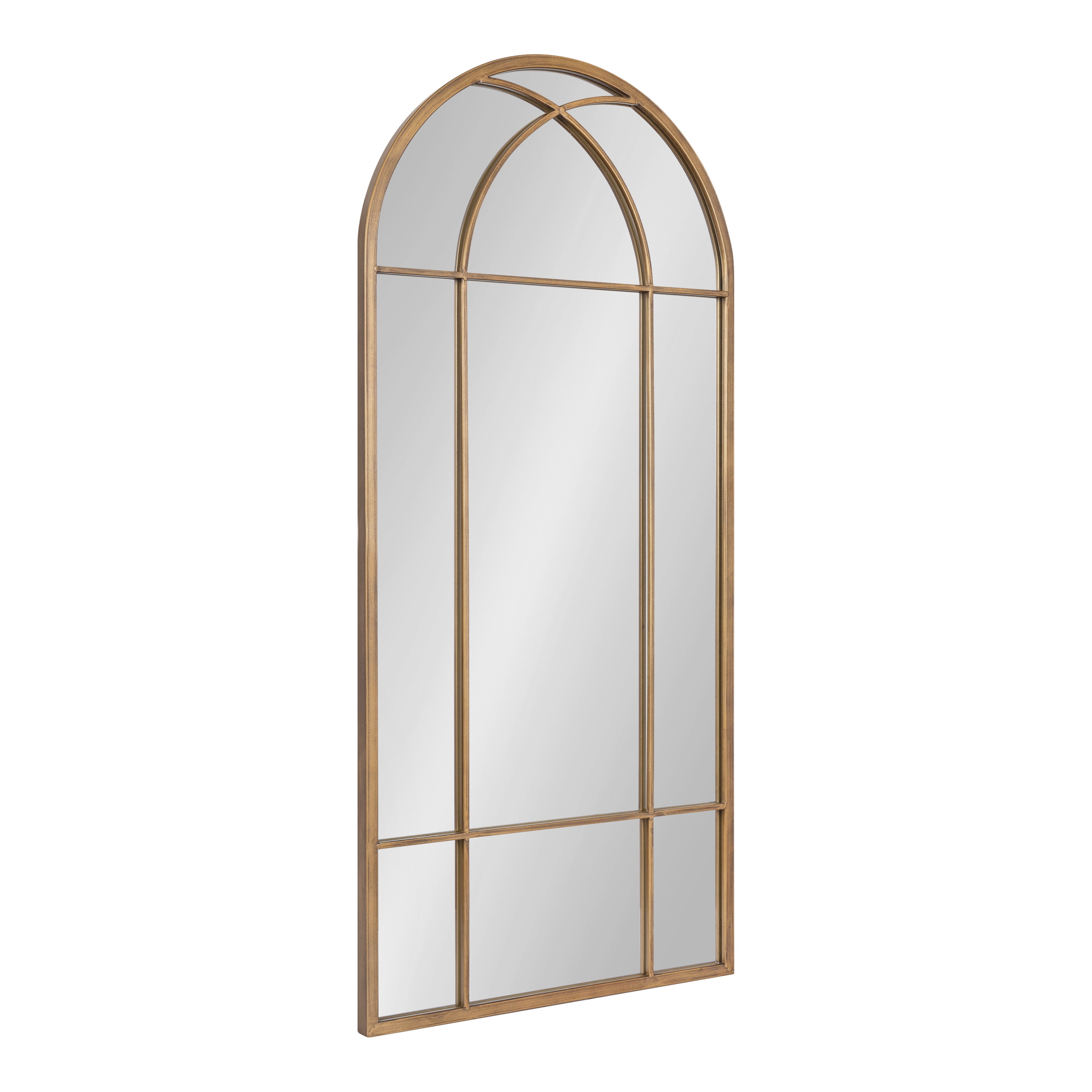 Kate and Laurel Dolbrook Arch Mirror, 19 x 40, Modern Arched Window ...