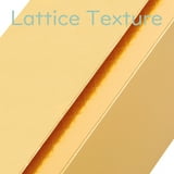 JINMING Large Gold Gift Box, Sturdy Shirt Box for Wrapping Gifts, 13x9 ...
