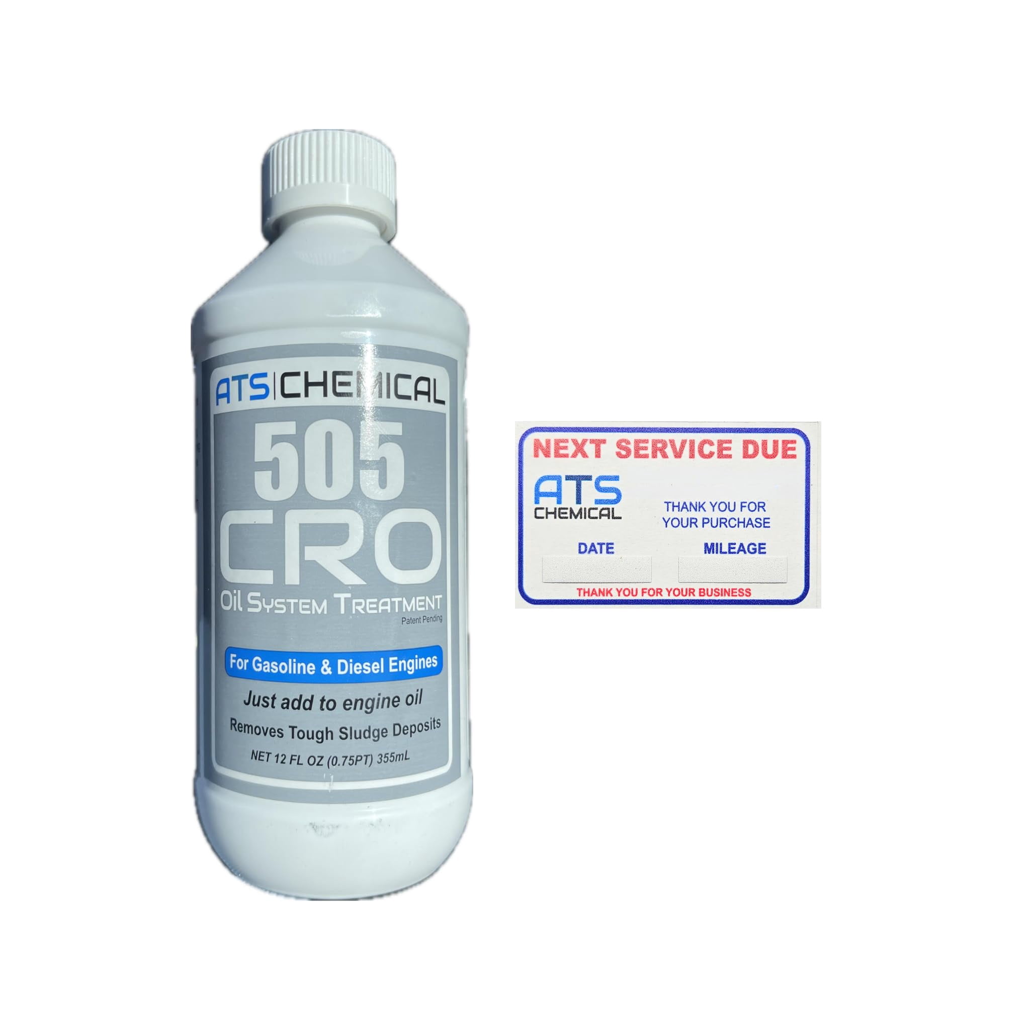 Sistema de tratamiento de aceite ATS Chemical 505 CRO 355ml | Bodega ...