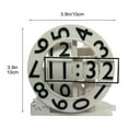 quanjun Triaxial Clock,Unique Modern 3D Printed Desktop Triaxial Clock ...