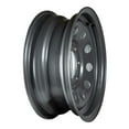 16" x 6" - 6 Lug Silver Mod Solid Steel Trailer Wheel Rim - 6 x 5.5 ...