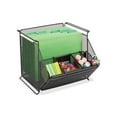 Onyx Stackable Mesh Storage Bin, 4-Compartment, 14 X 15 1/2 X 11 3/4 ...