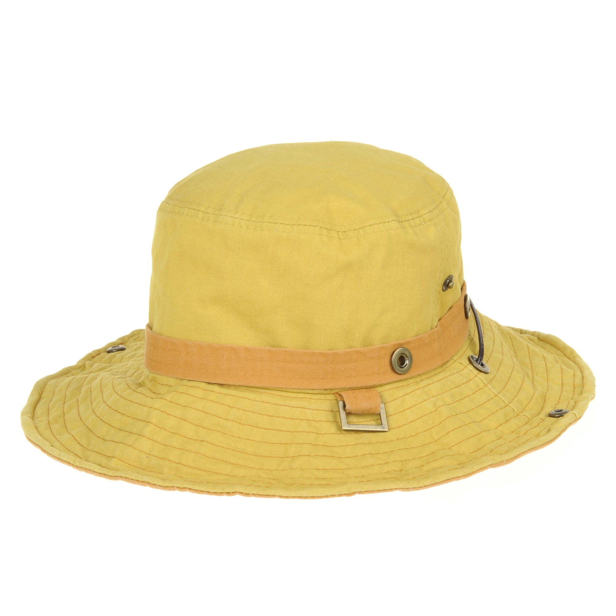 WITHMOONS Boonie Bush Hats Wide Brim Denim Camouflage Side Snap KR8190 ...