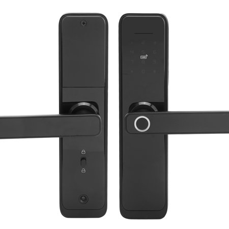 Entry Door Lock, Fingerprint Door Lock, Backlit Password Keyboard 6-10 ...