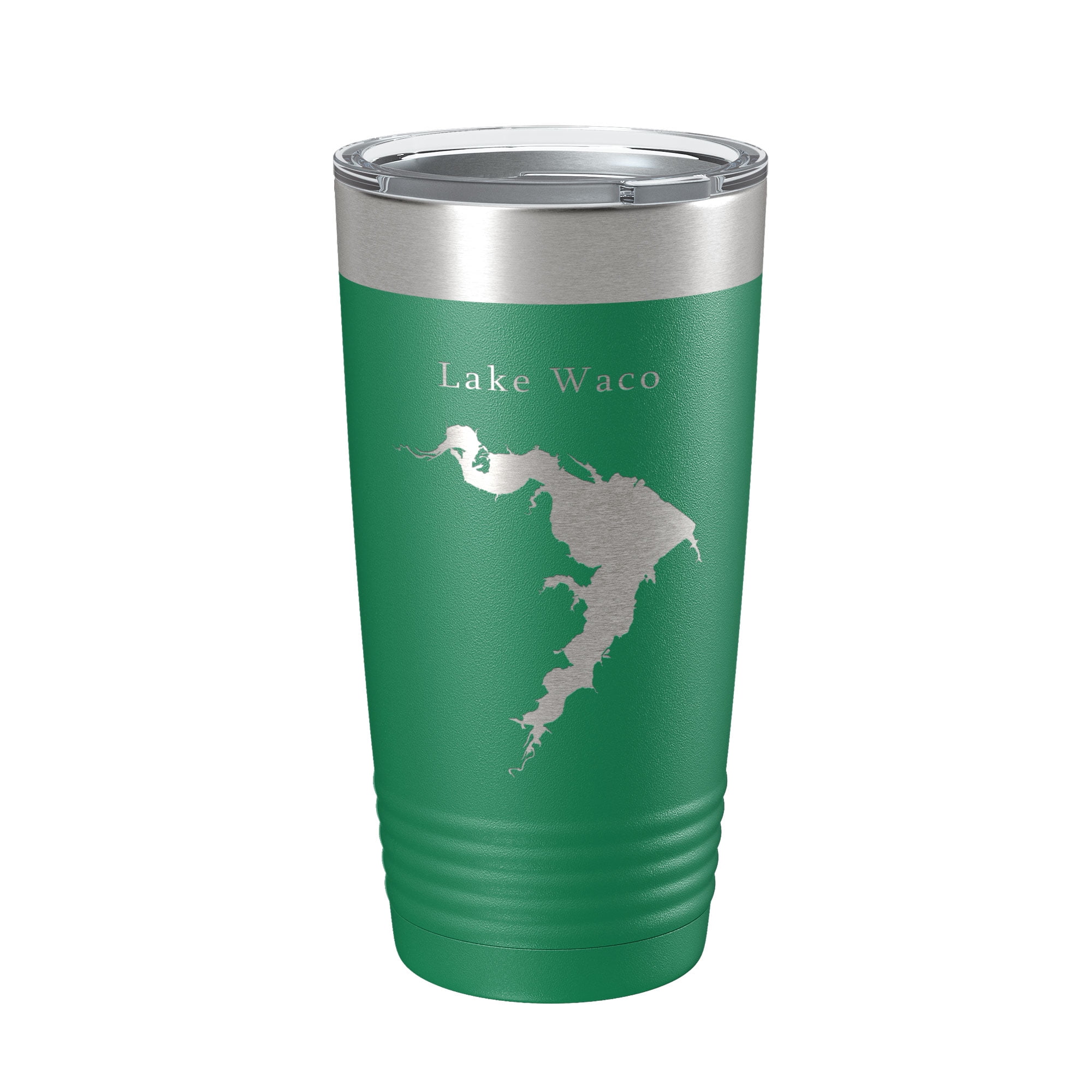 Lake Waco Map Tumbler Travel Mug Insulated Laser Engraved Coffee Cup ...