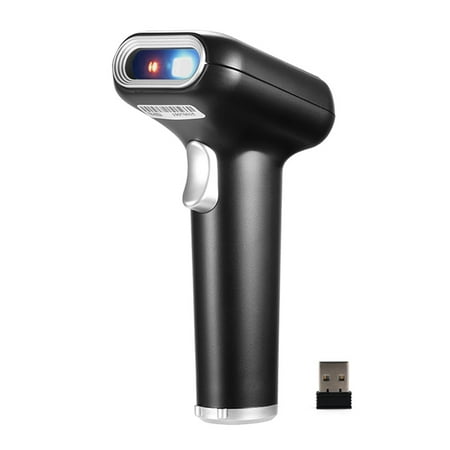 High Speed Barcode Scanner 1D/2D/QR Code Scanner 2.4G Wireless & USB ...