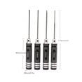 3/2.5/2/1.5 mm Steel Hexagon Screwdriver Not Easy to Rust Strong Mainly ...