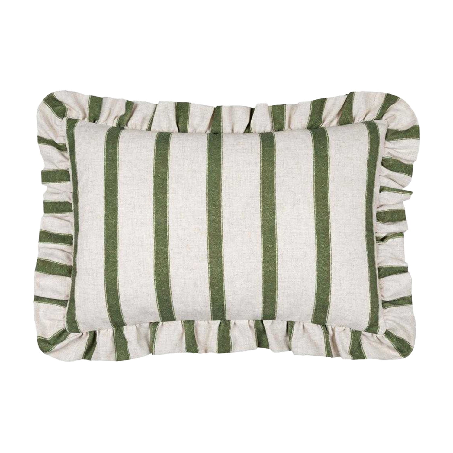Click here for Wylder Connie Ruffles Striped Cushion Cover prices