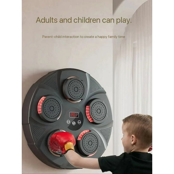 Megelin Music Boxing Machine with Boxing Gloves, Music Boxing Machine ...