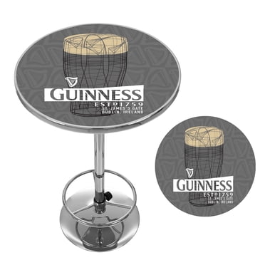 Modelo Chrome Pub Table - Walmart.com