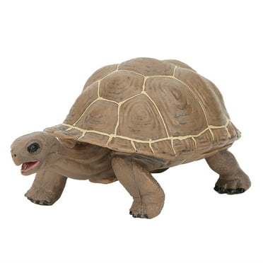 Ebros Lifelike Galapagos Tortoise Statue 6.5" Wide Lucky Zen Turtle ...