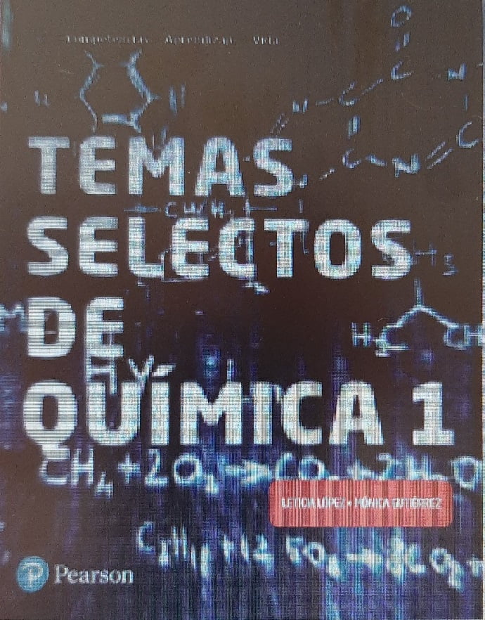 TEMAS SELECTOS DE QUIMICA 1 PEARSON EDUCACION LETICIA LOPEZ | Bodega ...