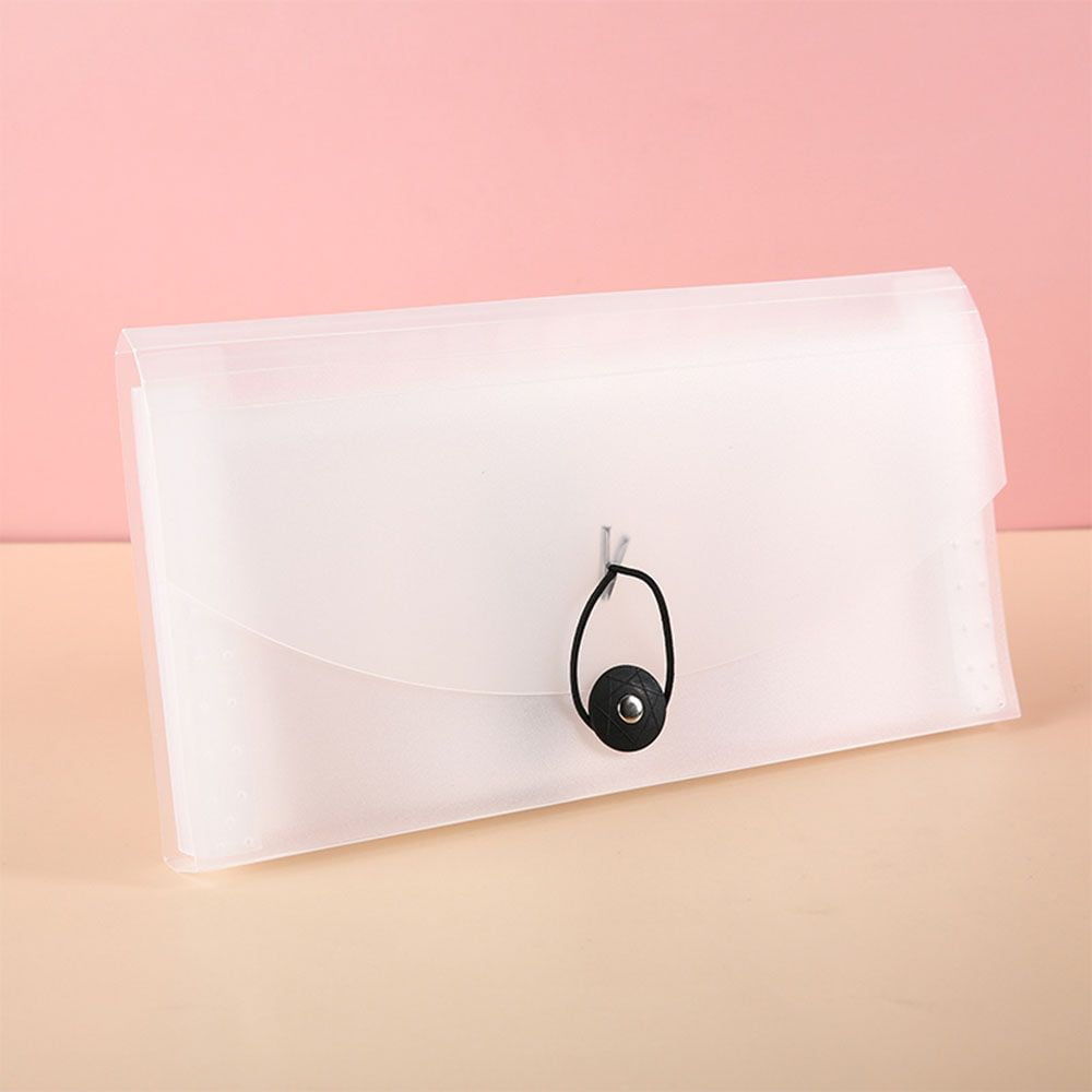13 Pockets Plastic Card Ticket Holder Business Expandable Check Bill ...