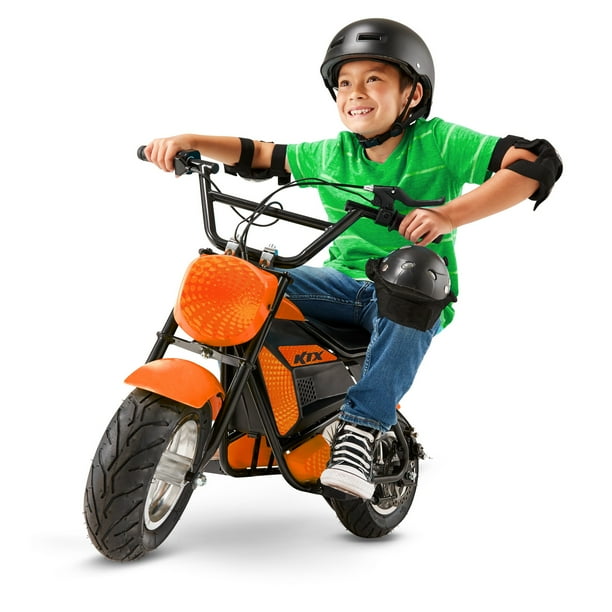 Kid Trax KTX Mini Bike, 24 Volt Battery, Orange - Walmart.com