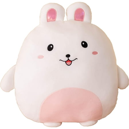 Soft Bunny Plush Hugging Pillow Cute White Rabbit Stuffed Animal ...
