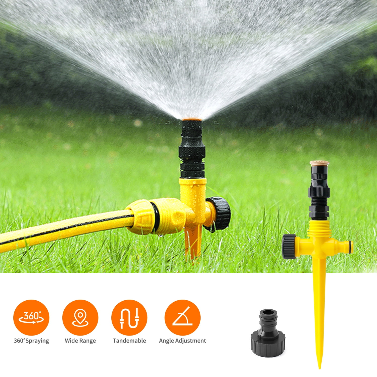 Elegant Choise Lawn Sprinklers for Yard Garden Watering Sprayer ...