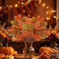 2pcs Artificial Maple Branches, Fall Autumn Leaf Decor, Halloween ...