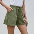 ADSSDQ Womens Lightweight Linen Short Casual Baggy Trendy Summer Pants ...