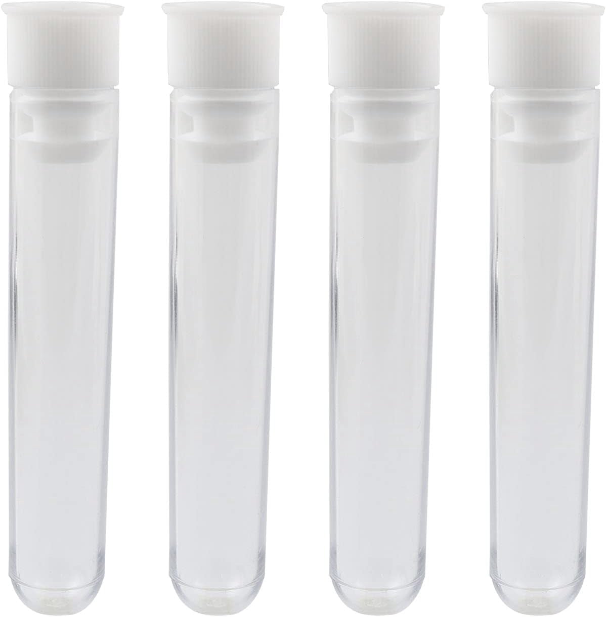 4pcs Sewing Needles Container Transparent Plastic Needle Storage ...