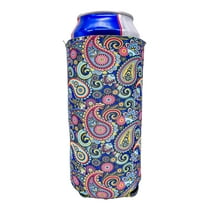 Waves Tropical Beach Pattern 24 oz. Can Coolie - Walmart.com
