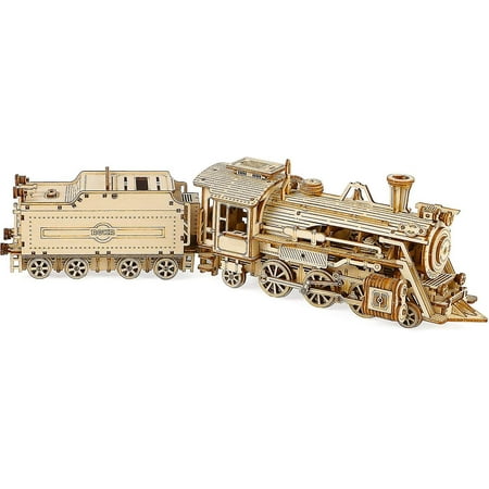 (prime Steam Express)adult Locomotive Wooden Model Kit -locomotive ...