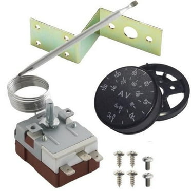 Electric Radiator Fan Adjustable Dial Thermostat Relay Wiring Switch ...