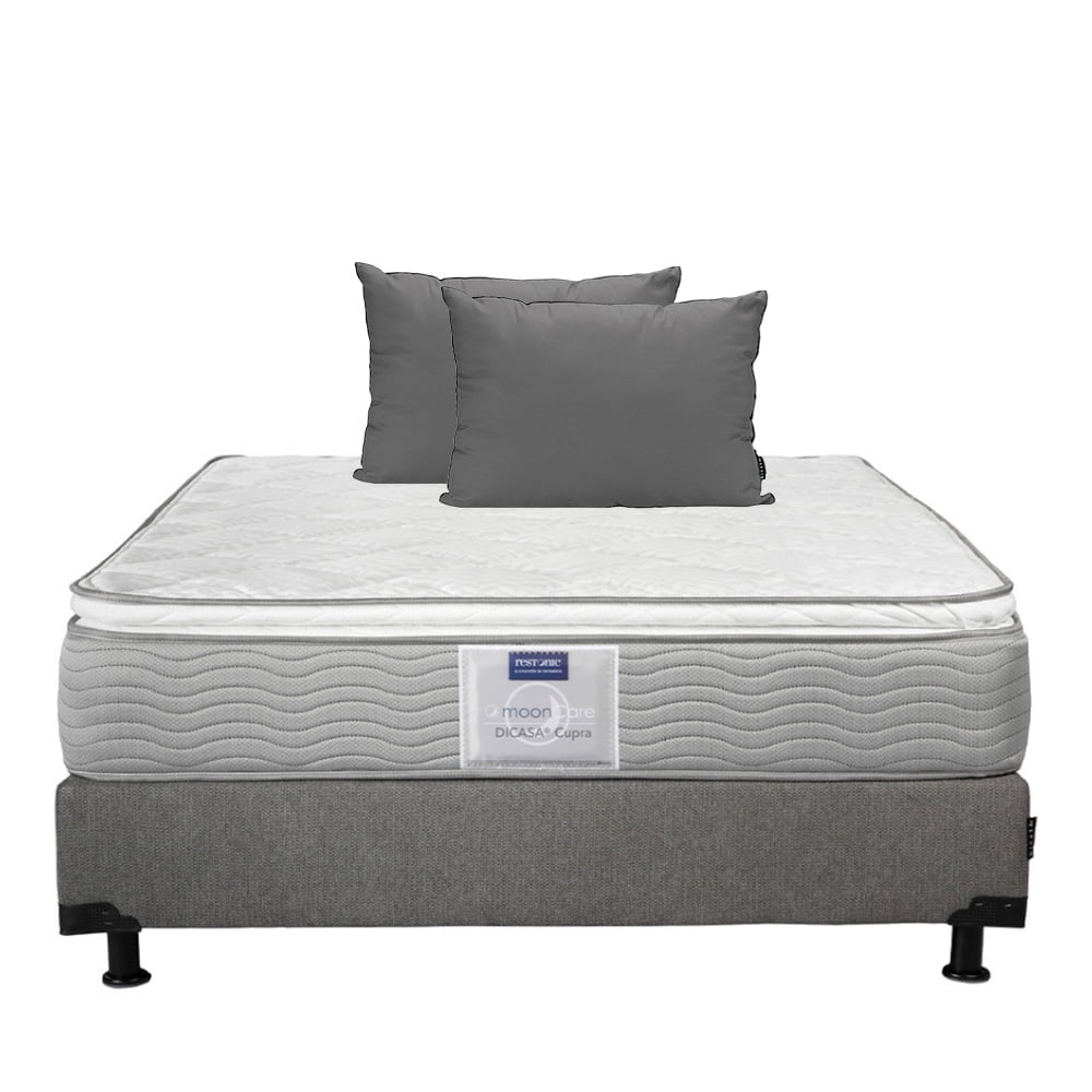 Colchón Queen Size Cupra + Box + Almohadas 2Pack | Walmart en línea