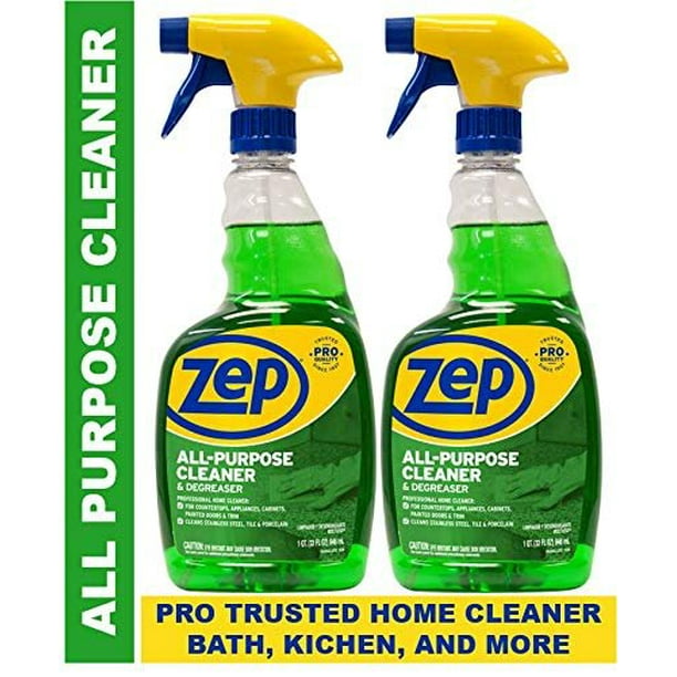 Zep All-Purpose Cleaner and Degreaser 32 Ounce ZUALL32 Pack of 2 Pro ...