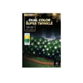 EZ Illuminations 100-Count Dual Color Twinkle LED Net Christmas Lights ...