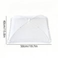 Guodhu Foldable Mesh Food Cover Tent Pop-Up Fly Screen Reusable Lace ...