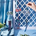 3Pcs 3 Style Japanese Glass Wind Chimes Fireworks Pattern Small Wind ...