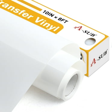 Siser EasyWeed Heat Transfer Vinyl, 12" x 10' Roll - White - Walmart.com