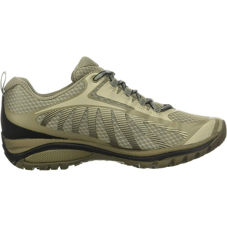 Merrell Womens Siren Edge 3 Hiking Shoe Aluminum/Boulder 11