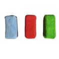 3pcs Double Sided Microfiber Sponges Scratch Frees Application ...
