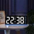 Alarm Clocks for Bedrooms LED large-character digital clock, date table ...
