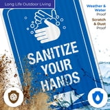 Wash Your Hands Here Sign, - Walmart.com