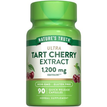Pure Naturals Tart Cherry Extract 1000 Mg 120 Capsules - Walmart.com