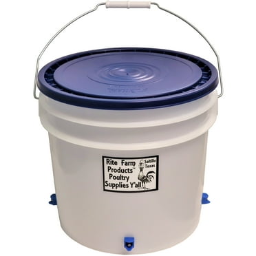 5 GALLON GRAVITY WATER SUPPLY/RESERVE KIT FOR AUTOMATIC WATERER CHICKEN ...