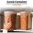 2 Pack 6.3L (213oz) Extra Large Airtight Food Storage Containers BPA ...
