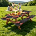 Picnic Table Cover 72in Light Wear Resistant Wrinkle Easy To Carry And ...
