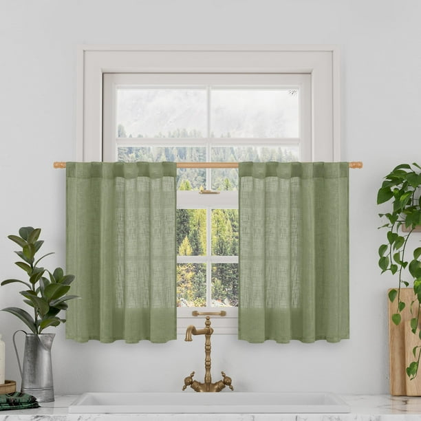 Cortinas Cortas Para Ventanas