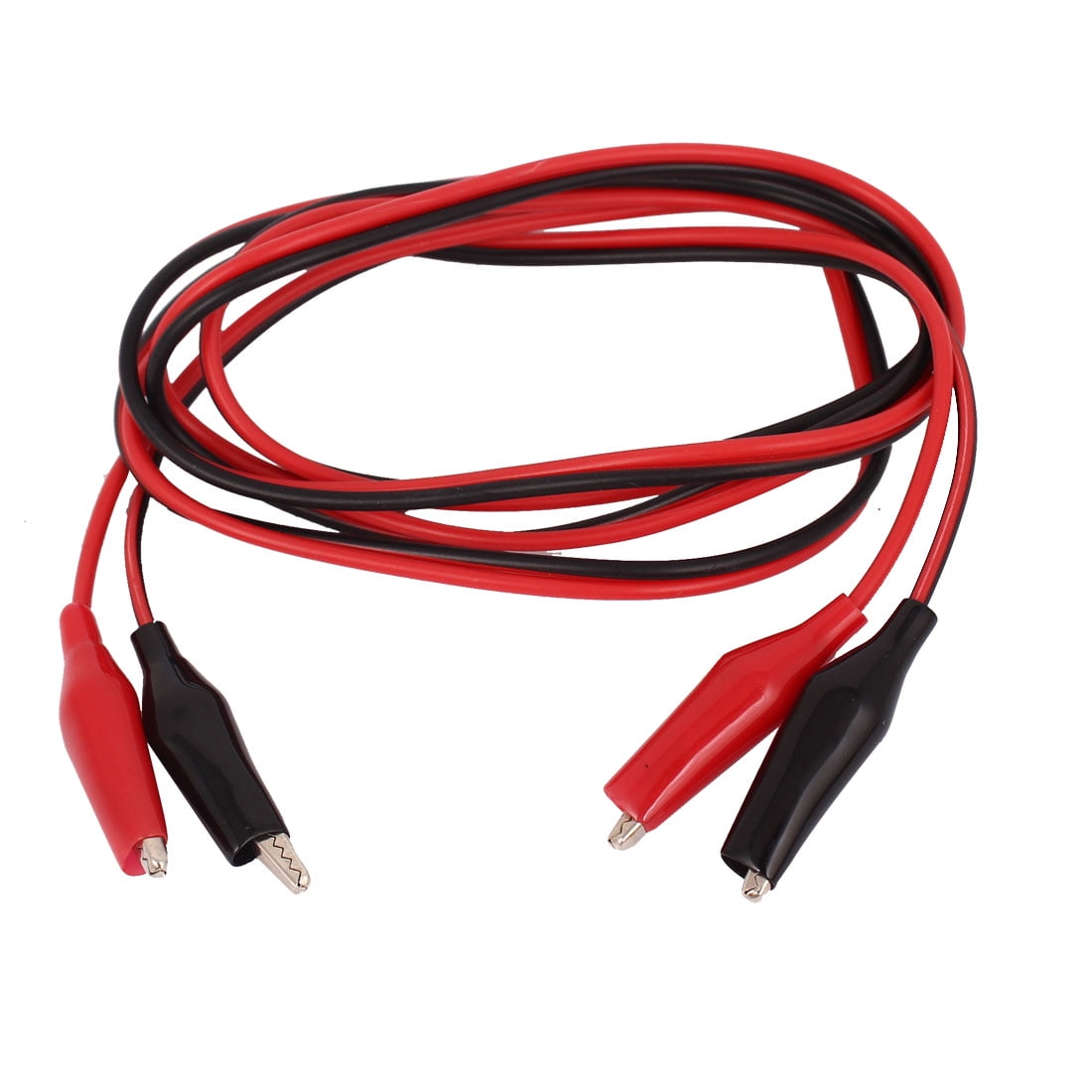 1. 4Ft 4 Alligator Clip Electrical Connector Clamp Insulated Test Cable ...
