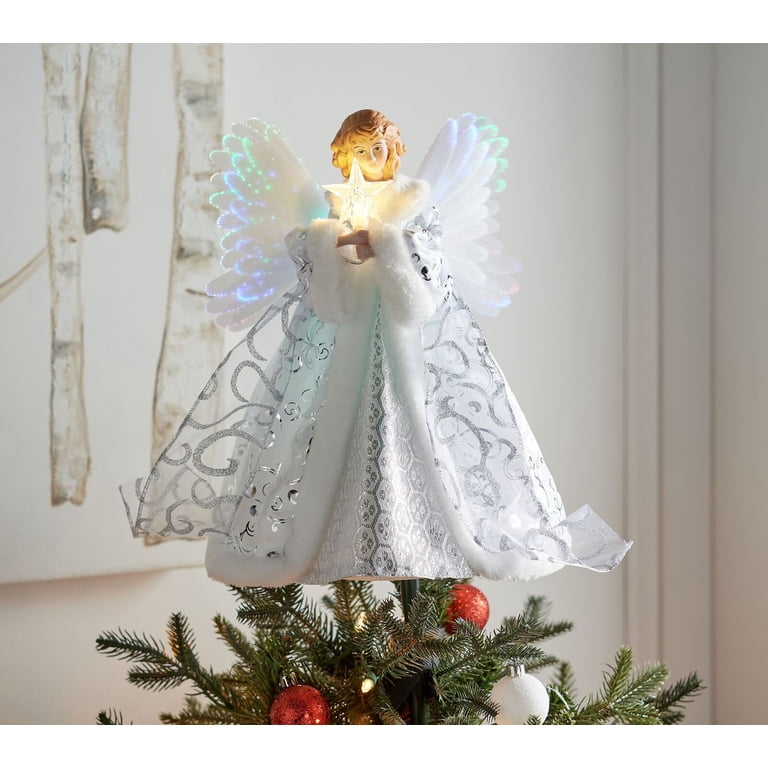 Animated Christmas Angel Tree Topper Vintage Angel Christmas Tree
