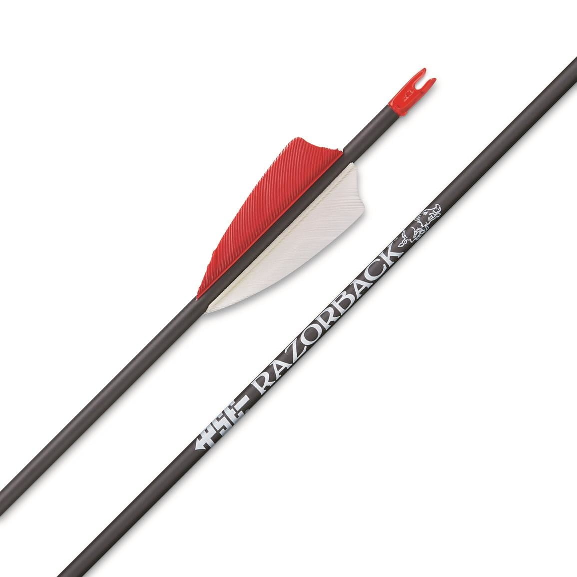 PSE Razorback Carbon Youth Arrows, 70 Grain - 6/Pack - Walmart.com