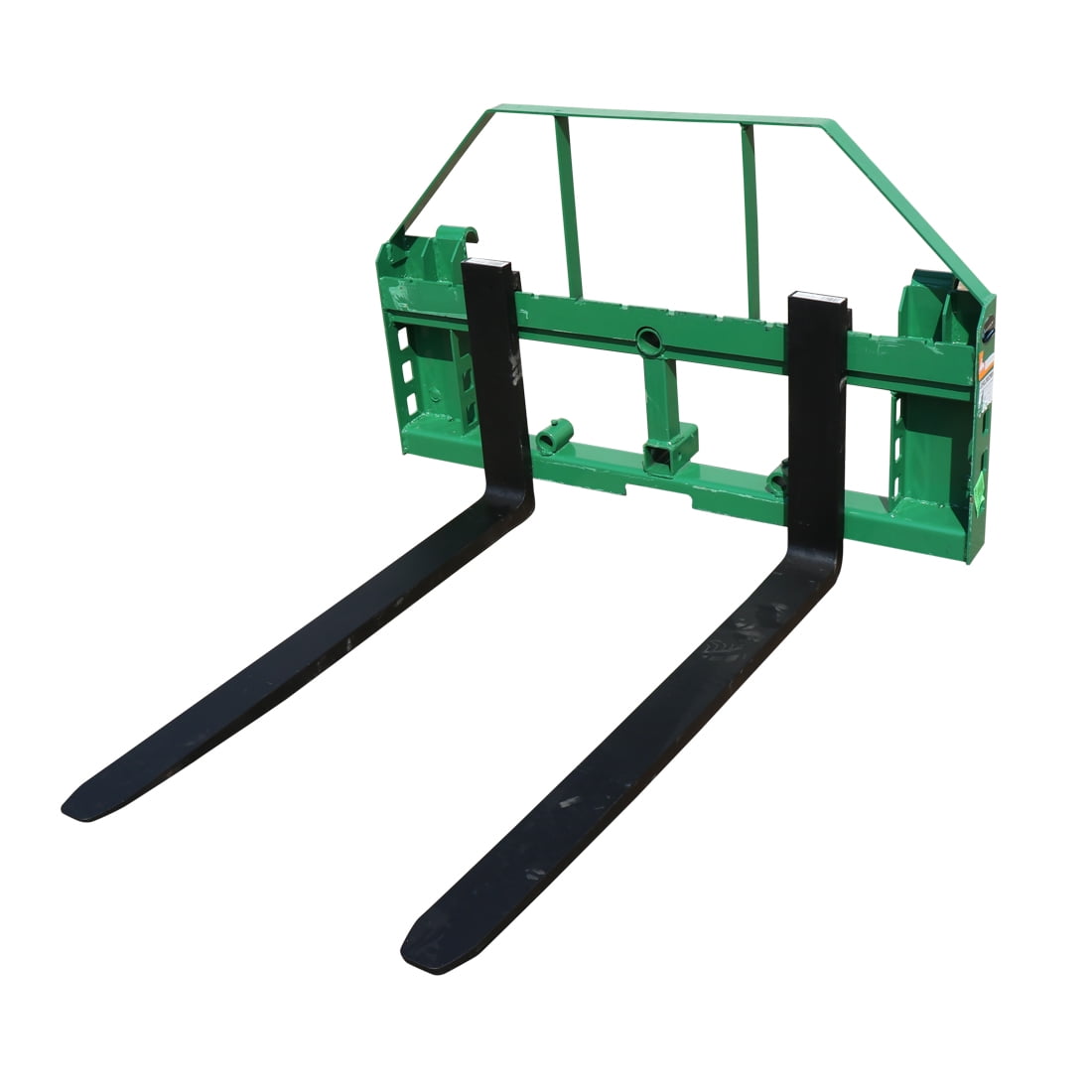 Titan Attachments Pallet Fork Frame with Receiver Hitch and Fork Blades ...