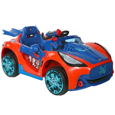Power Wheels Spider-Man Jeep Wrangler Battery Powered 12V Ride On ...