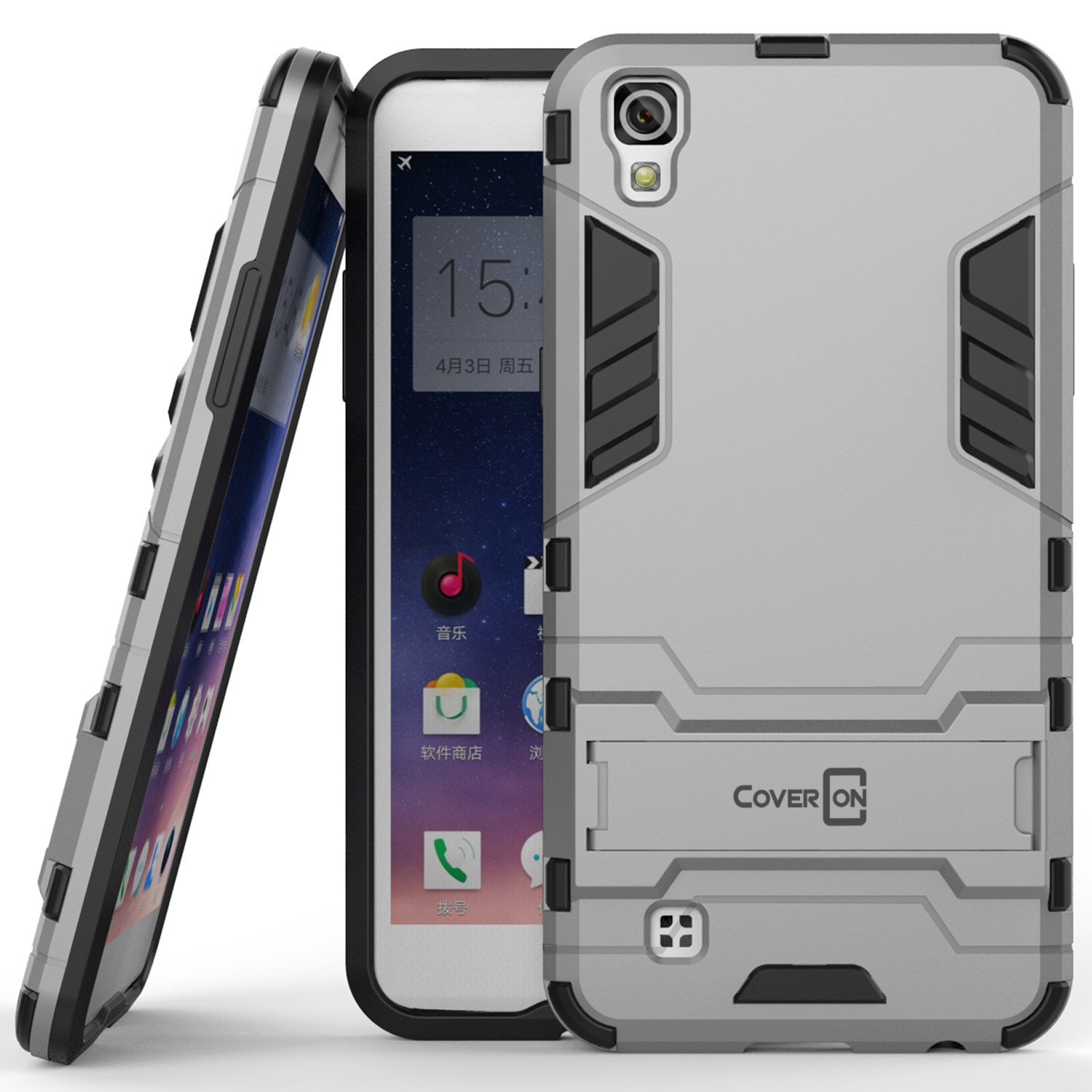 CoverON LG X Power K210 / K6P Case, Shadow Armor Series Hybrid ...