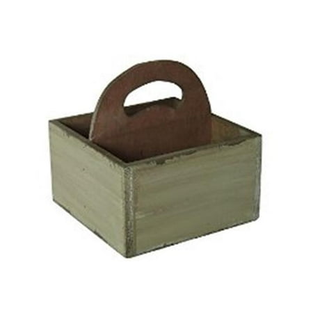 Cheungs FP-4199WT White Wooden Square Caddy | Walmart Canada